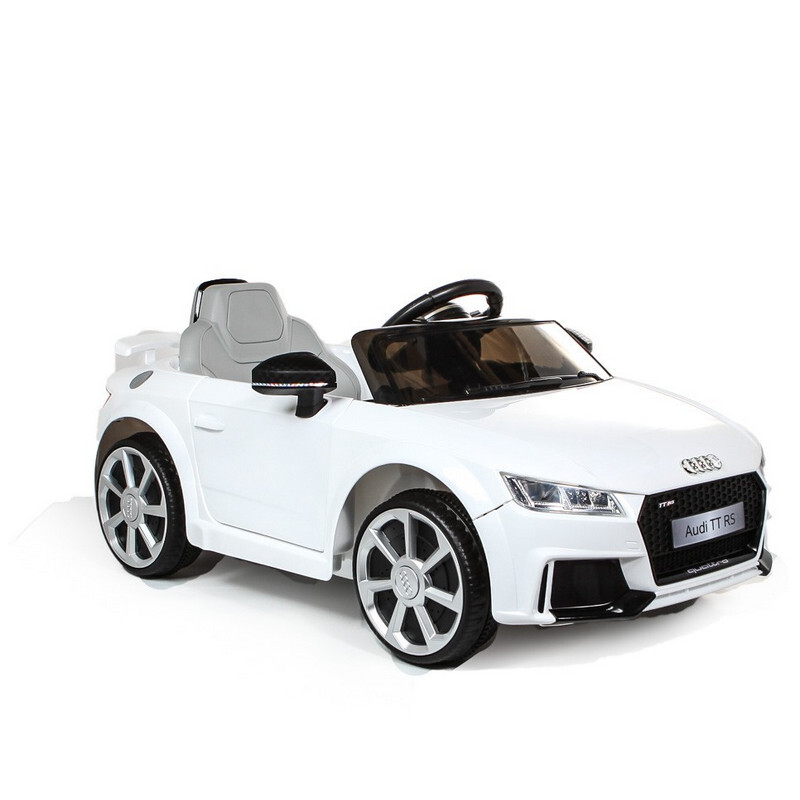 Venda - Coche Eléctrico con Licencia Audi TT RS 12V Blanco | AutoAds.pt