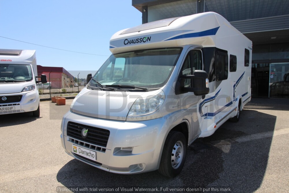 Venda - Autocaravana Usada Chausson Flash 718 EB 130 CV 2015 Diesel ...