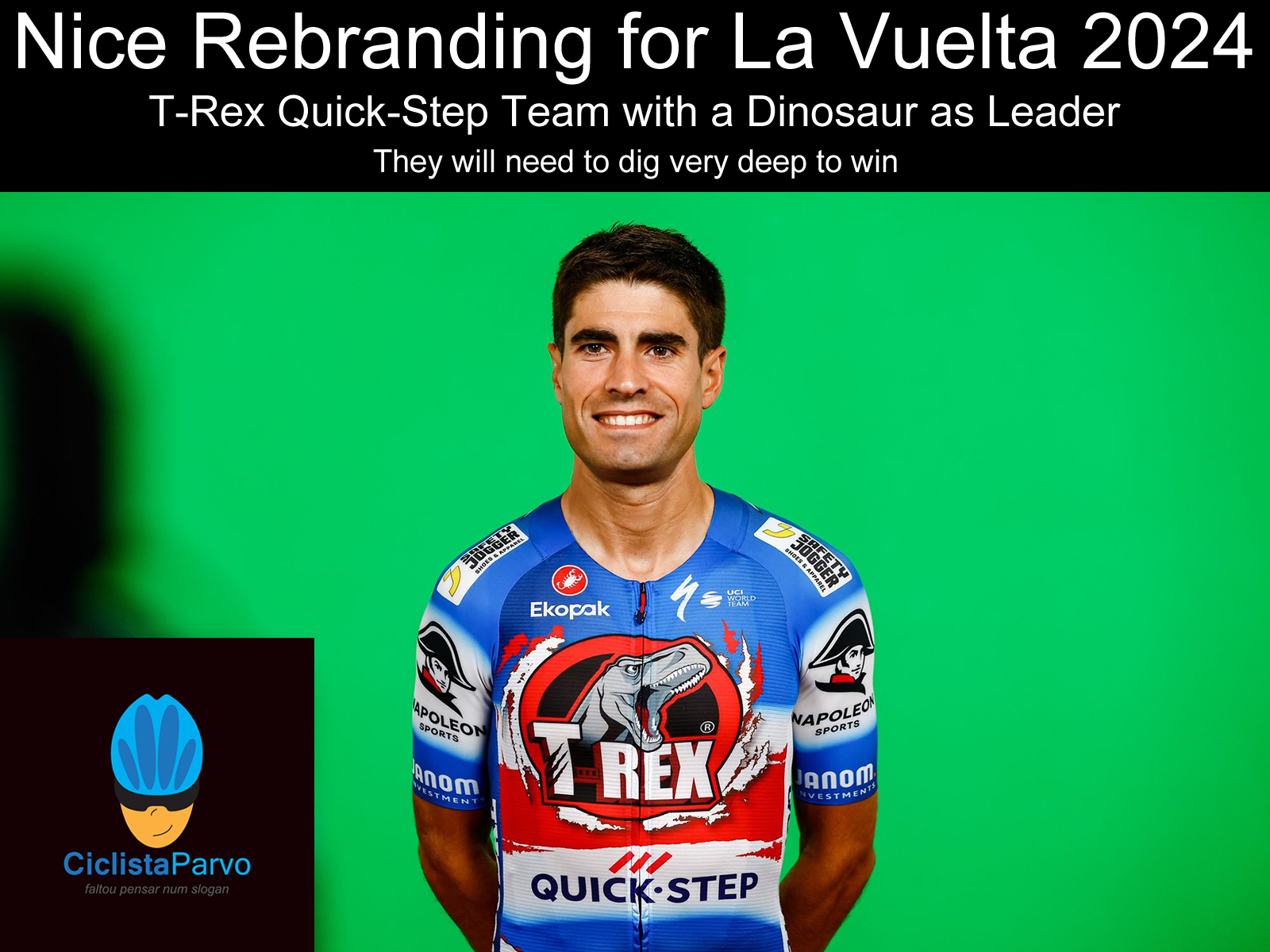 Nice Rebranding for La Vuelta 2024 T-Rex Quick-Step Team with a ...