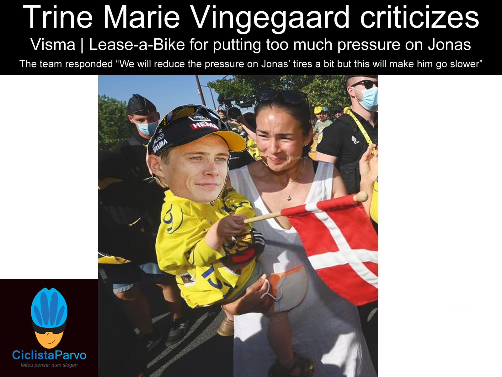 Trine Marie Vingegaard criticizes Visma | Lease-a-Bike for putting too ...