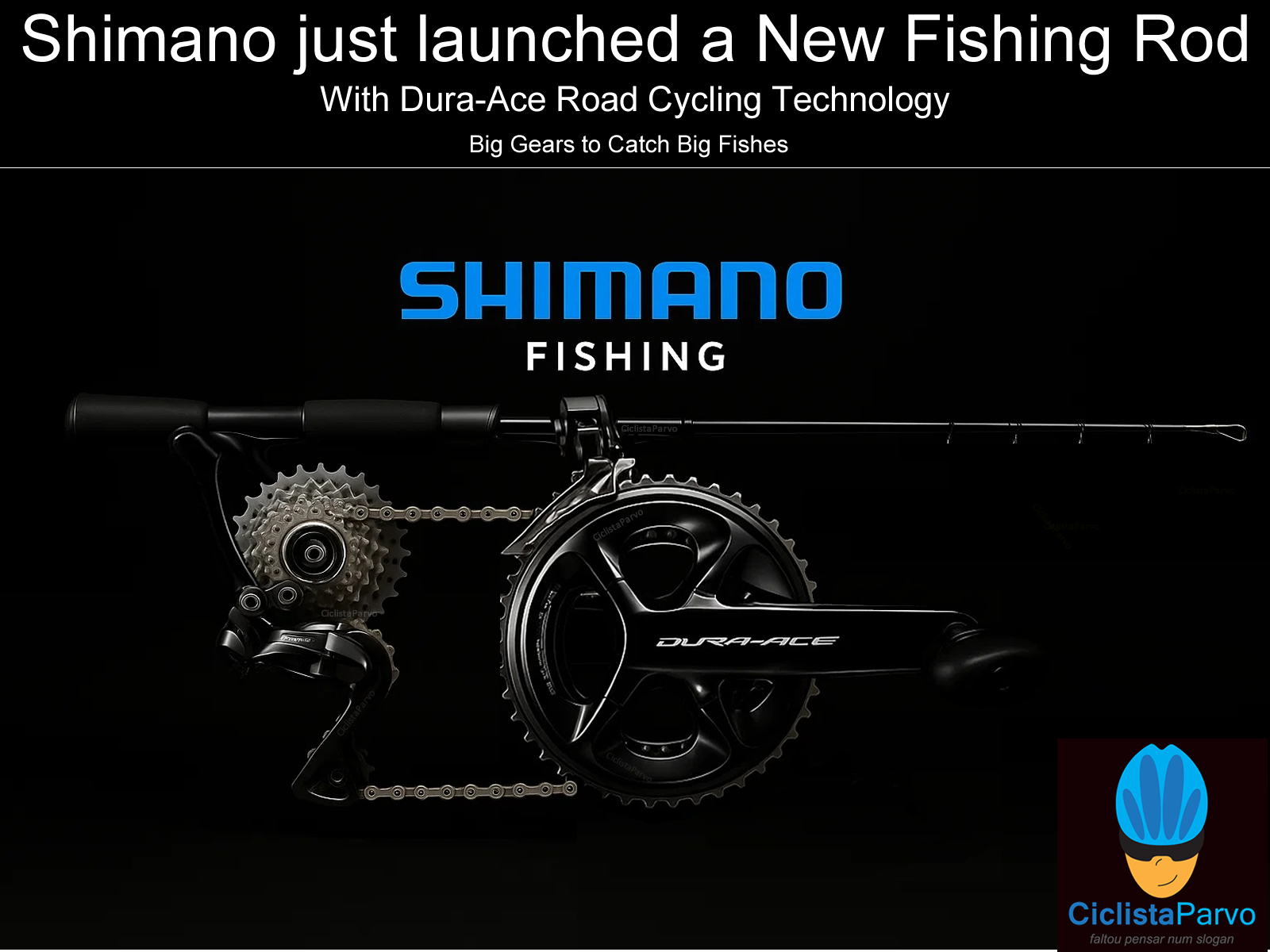 Shimano just launched a New Fishing Rod With Dura-Ace Road Cycling ...