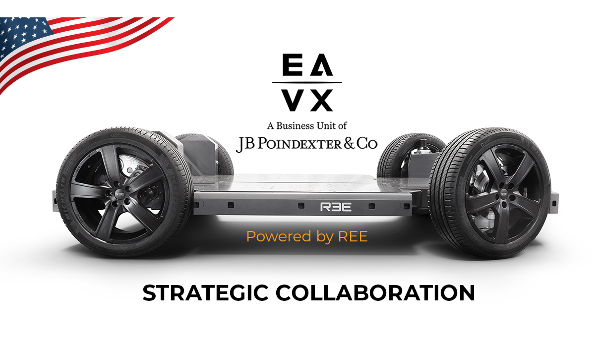 REE Automotive Anuncia Colaboração Estratégica com a JB Poindexter & Co ...